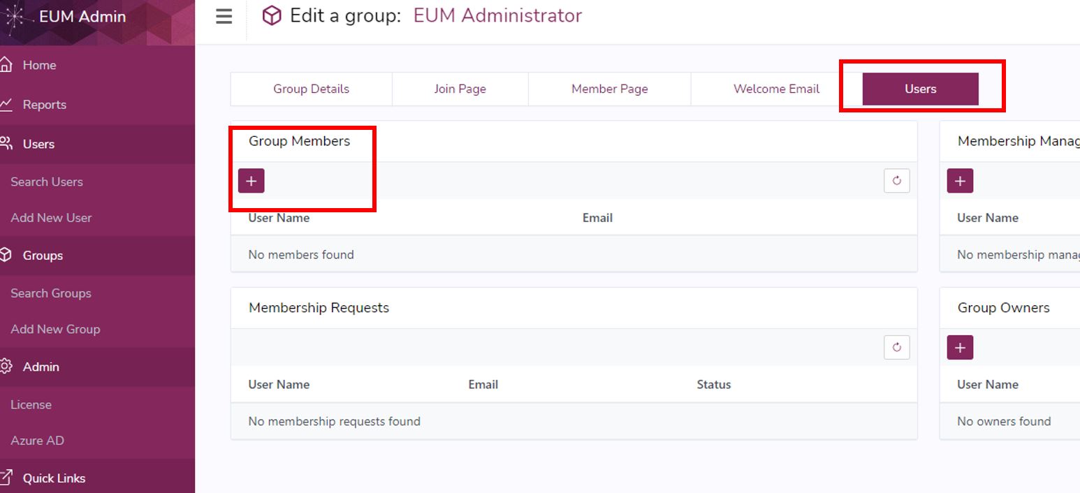 Provide EUM Administrator Access to a user – ExtranetUserManager