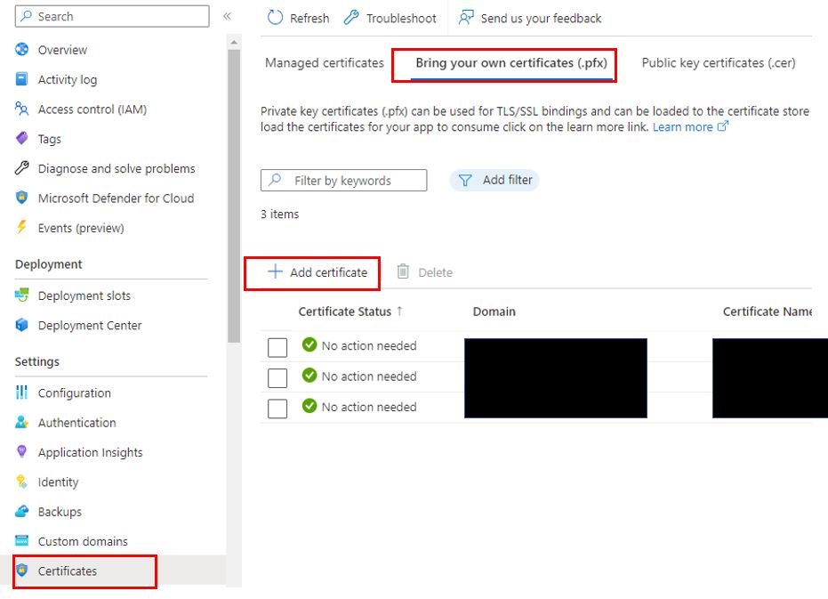Add Custom Domain to EUM V6 – ExtranetUserManager