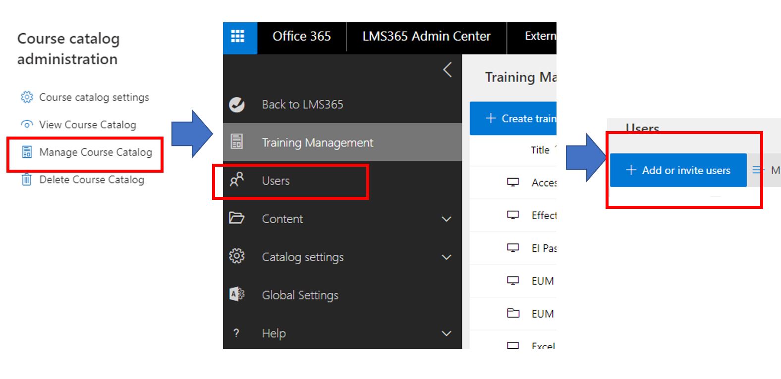 Connect EUM Group to LMS – ExtranetUserManager