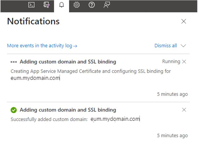 Add Custom Domain to EUM V6 – ExtranetUserManager