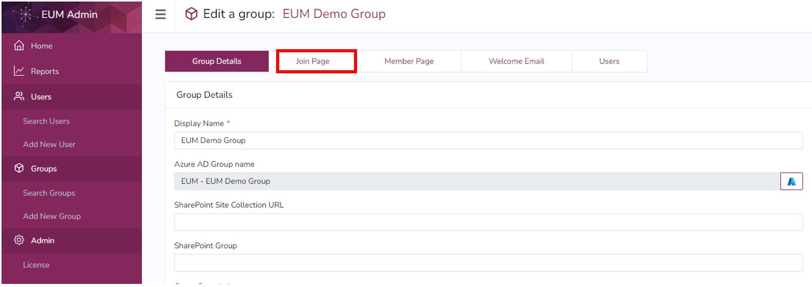 Create a Public Group – ExtranetUserManager