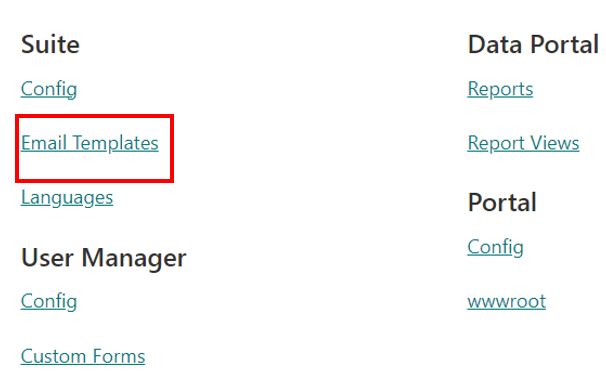 Enable Portal Welcome Email in EUM V6 – ExtranetUserManager