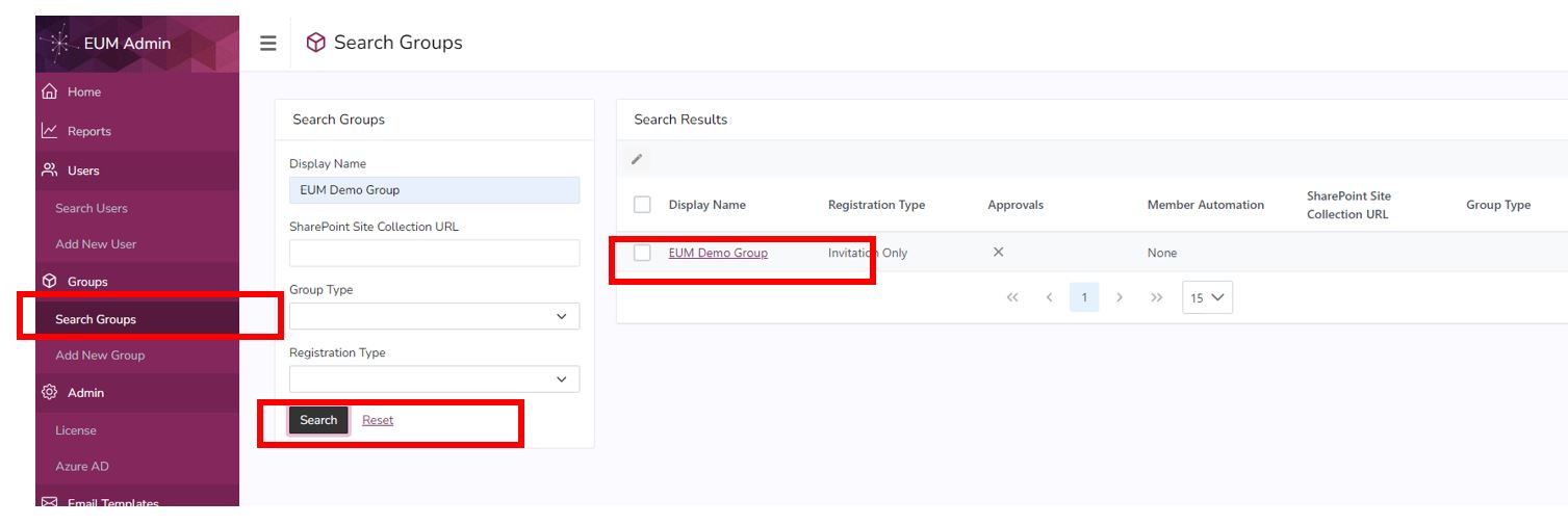 Configure EUM Group to require Approval for joining – ExtranetUserManager