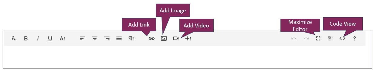 Using the Editor in EUM – ExtranetUserManager