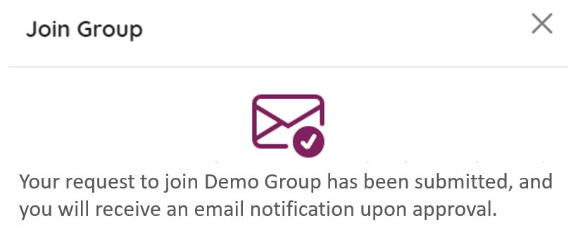 Approve Group Membership Approval Request – ExtranetUserManager