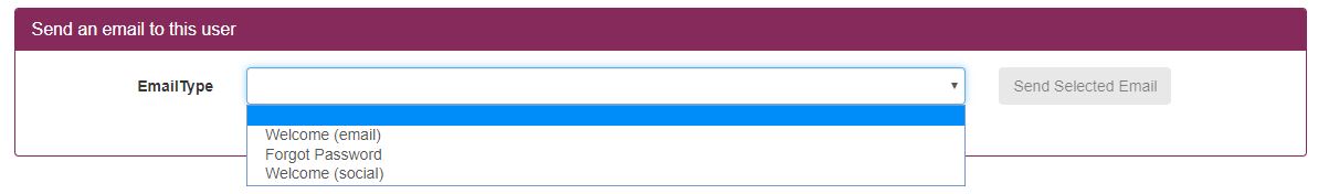 Re-Send emails to end user – ExtranetUserManager