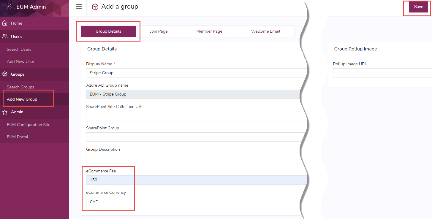 EUM V6 integration with Stripe – ExtranetUserManager